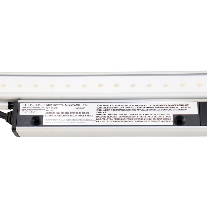 Ecosense Trov L35 Interior Led Cove Light, 2700K, 120°, 4W, 120-277V ...