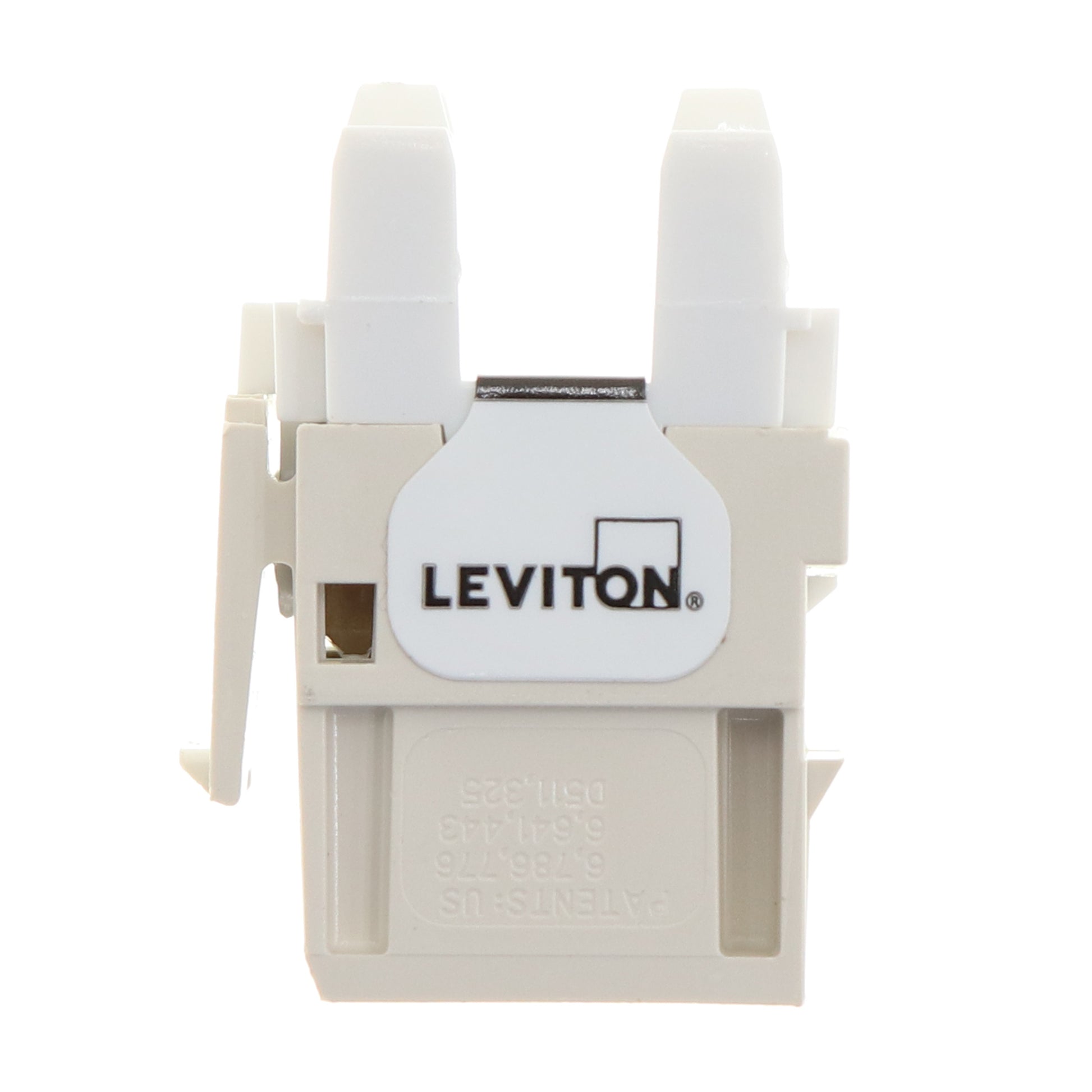 LEVITON 5G110-RT5 EXTREME CAT5E UTP MODULAR KEYSTONE JACK, LIGHT ALMON ...