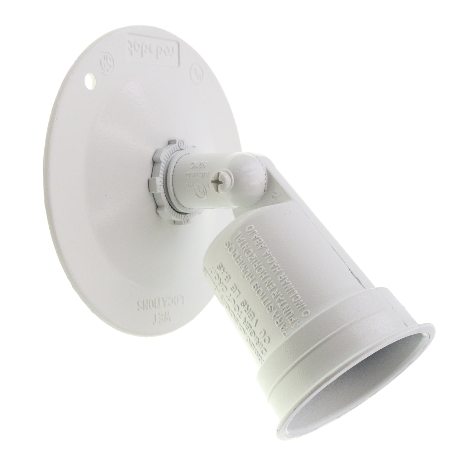 RED DOT S520WHE WEATHERPROOF/OUTDOOR PAR LAMPHOLDER LANDSCAPE FLOOD LI ...