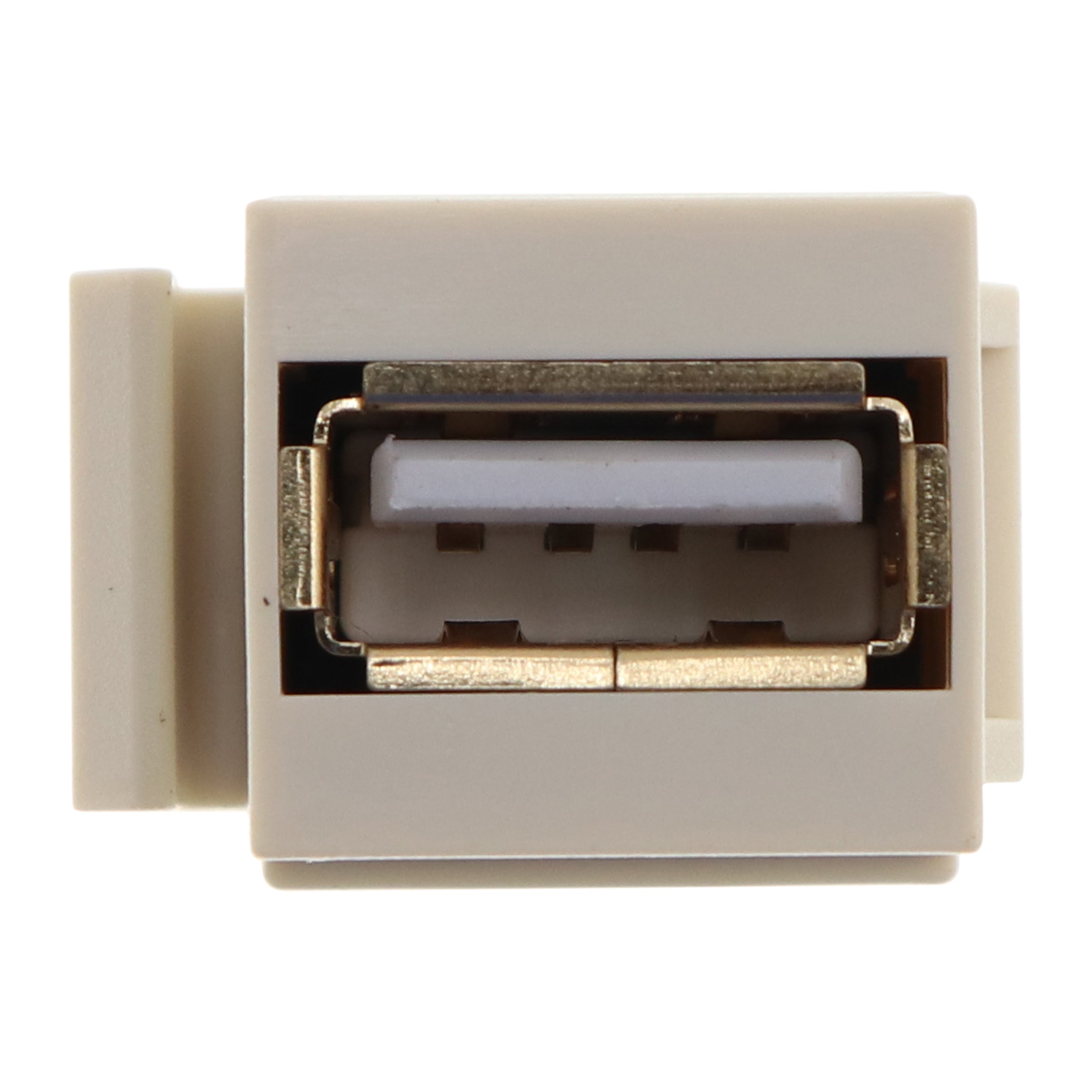 SIGNAMAX CMK-USB KEYSTONE TYPE-A USB 2.0 MODULE, FEMALE, IVORY ...