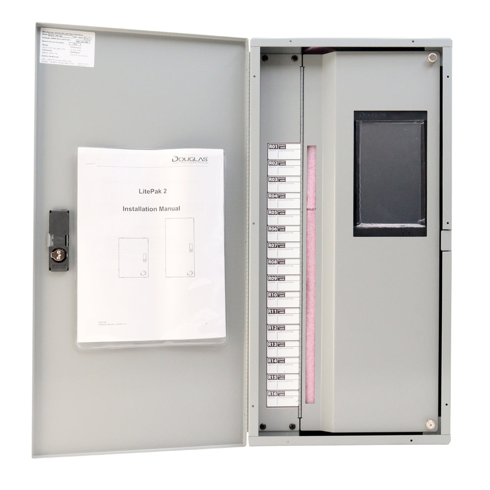 Universal-douglas DLP2C-16R-SM LITE-PAK2 Lighting Control Panel, 16-CI ...