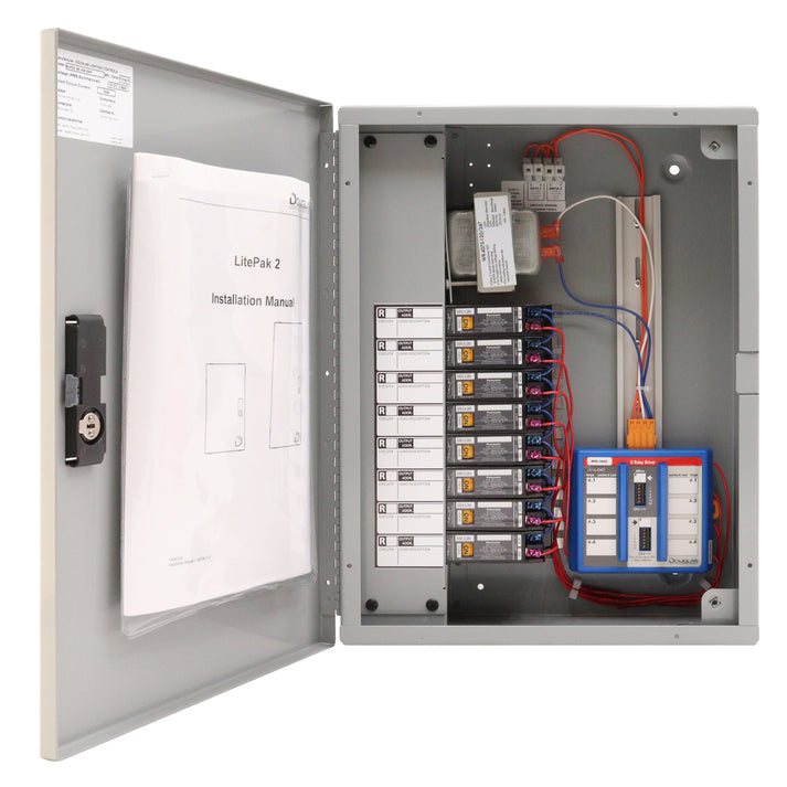 Universal-douglas DLP2C-8R-SM-EXP LITE-PAK2 Exp Lighting Control Panel ...