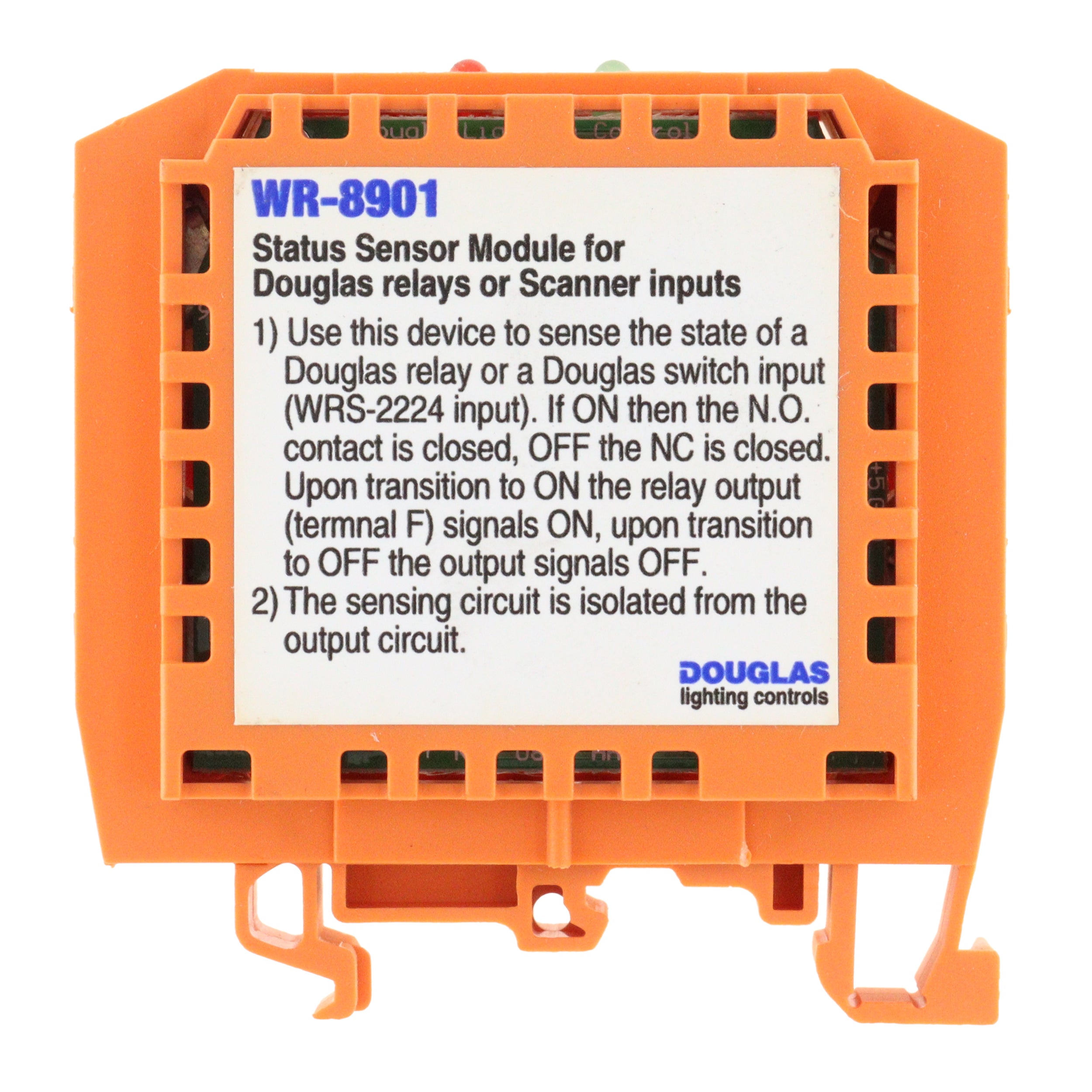 UNIVERSAL-DOUGLAS WR-8901 STATUS SENSOR MODULE, 24V, 1A – Toomanyamps