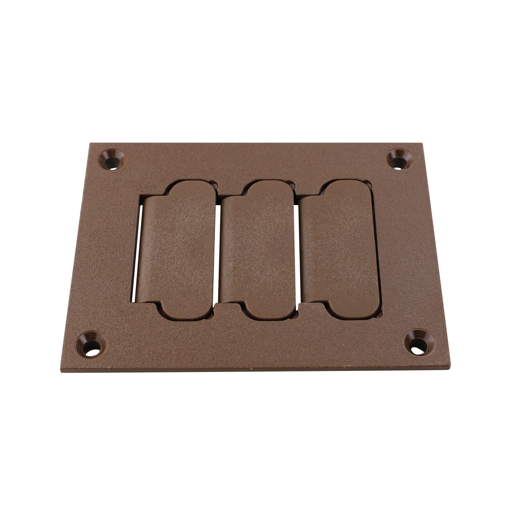WIREMOLD WALKER 829PFL-BRN COMMUNICATION COVER PLATE FLIP LID NONMETAL ...