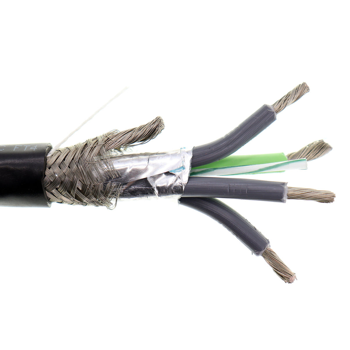 BELDEN 29503 FLEX MOTOR SUPPLY VFD CABLE, 10AWG 3C SHIELDED, 1000V, PE – Toomanyamps