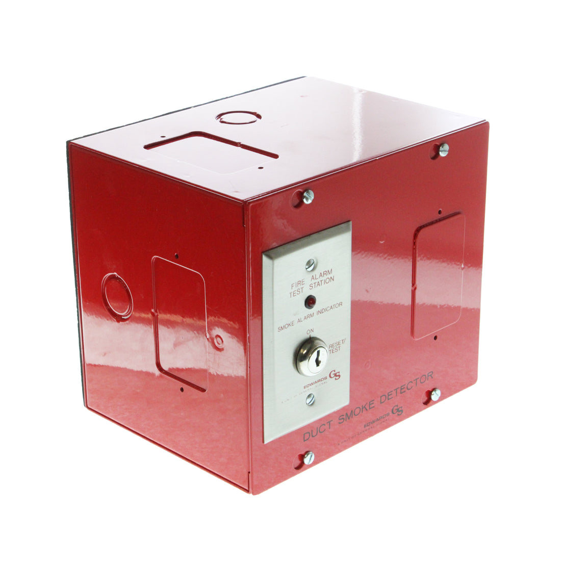 EDWARDS 6265B-001 DUCT DETECTOR HOUSING W/ LED TEST / INDICATOR STATIO ...