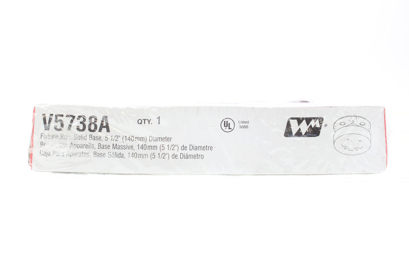 WIREMOLD V5738A-RED 500/700 SERIES FIRE ALARM FIXTURE BOX, RED ...